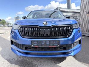 Blue Skoda Kodiaq 2023 in Vilnius, with an engine capacity of 1.97 L and mileage of 121 thousand km for 28800 €, photo 3 on AUTOMOTO.COM.LV