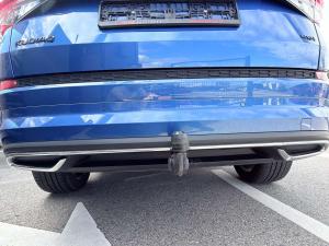 Blue Skoda Kodiaq 2023 in Vilnius, with an engine capacity of 1.97 L and mileage of 121 thousand km for 28800 €, photo 8 on AUTOMOTO.COM.LV