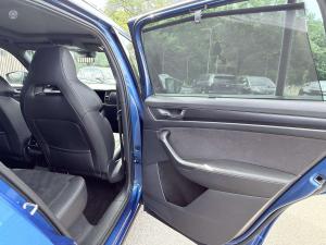 Blue Skoda Kodiaq 2023 in Vilnius, with an engine capacity of 1.97 L and mileage of 121 thousand km for 28800 €, photo 14 on AUTOMOTO.COM.LV