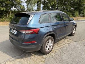Blue Skoda Kodiaq 2023 in Taurage, with an engine capacity of 2.00 L and mileage of 317 thousand km for 17900 €, photo 5 on AUTOMOTO.COM.LV