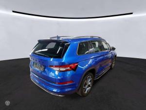 Blue Skoda Kodiaq 2023 in Vilnius, with an engine capacity of 1.97 L and mileage of 216 thousand km for 25400 €, photo 4 on AUTOMOTO.COM.LV