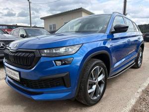 Синий Шкода Kodiaq 2023 в Вильнюс, объемом двигателя 1.97 л и пробегом 216 тыс. км за 25400 €, фото  на AUTOMOTO.COM.LV