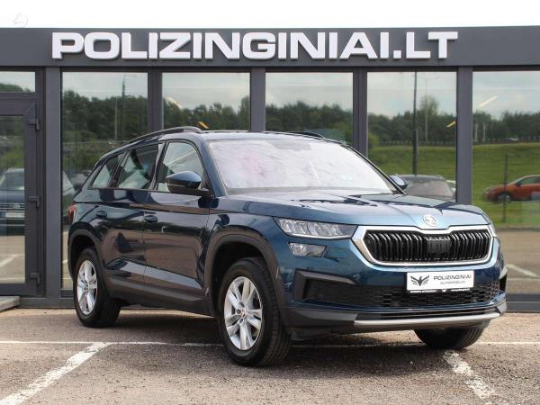 Zils Skoda Kodiaq 2023 Viļņa, ar dzinēja tilpumu 1.50 L un nobraukumu 102 tūkst. km par 26950 €, foto 2 vietnē AUTOMOTO.COM.LV
