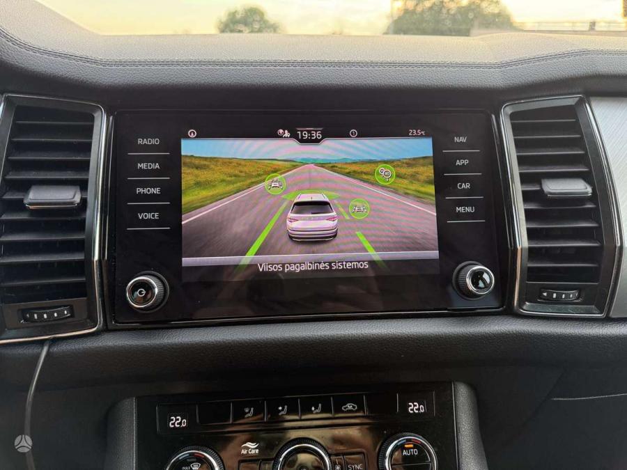 Синий Шкода Kodiaq 2023 в Таураге, объемом двигателя 1.97 л и пробегом 317 тыс. км за 17900 €, фото 26 на AUTOMOTO.COM.LV