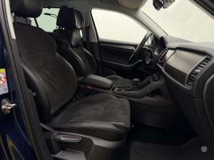 Blue Skoda Kodiaq 2023 in Vilnius, with an engine capacity of 1.98 L and mileage of 95 thousand km for 34700 €, photo 16 on AUTOMOTO.COM.LV