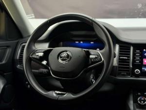 Blue Skoda Kodiaq 2023 in Vilnius, with an engine capacity of 1.98 L and mileage of 95 thousand km for 34700 €, photo 18 on AUTOMOTO.COM.LV