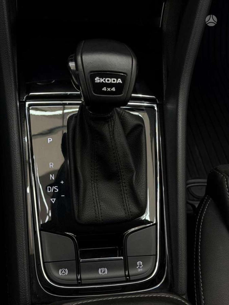 Blue Skoda Kodiaq 2023 in Vilnius, with an engine capacity of 1.98 L and mileage of 95 thousand km for 34700 €, photo 20 on AUTOMOTO.COM.LV