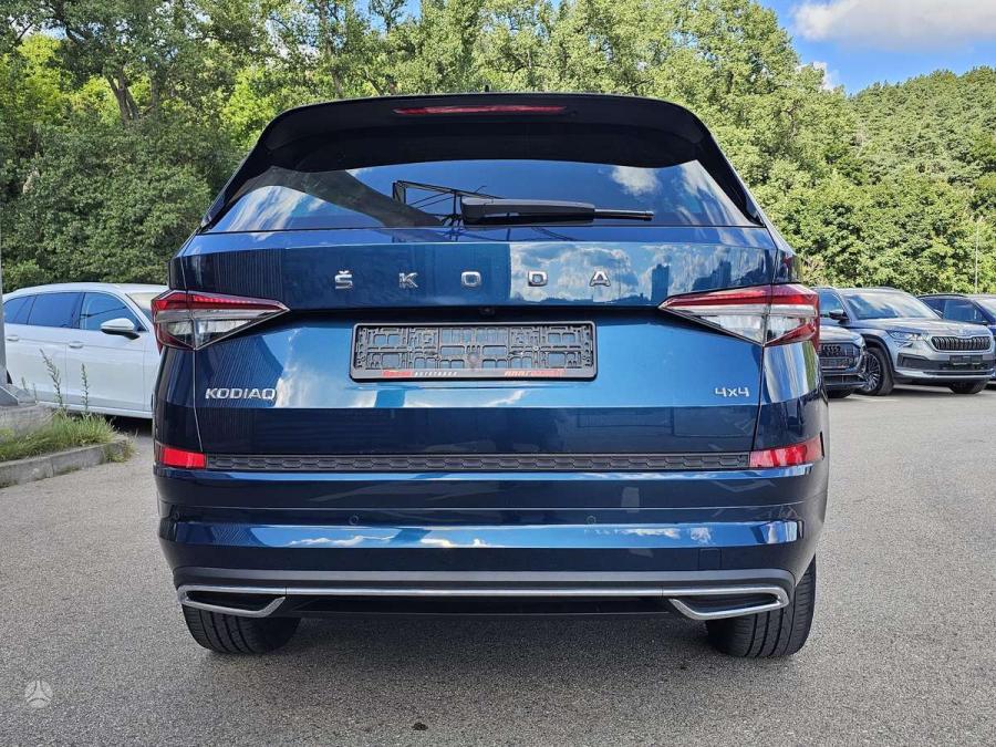 Синий Шкода Kodiaq 2023 в Вильнюс, объемом двигателя 1.97 л и пробегом 199 тыс. км за 26700 €, фото 7 на AUTOMOTO.COM.LV