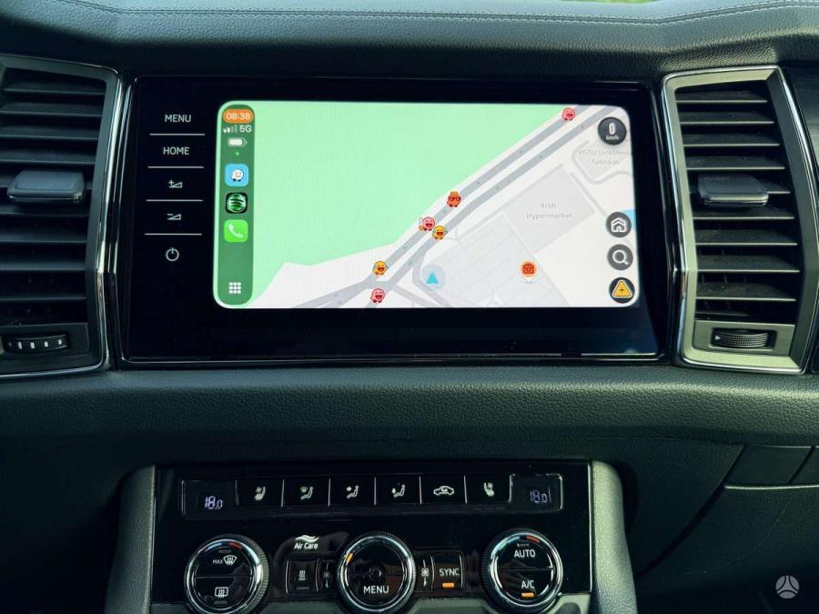 Синий Шкода Kodiaq 2023 в Вильнюс, объемом двигателя 1.97 л и пробегом 196 тыс. км за 23700 €, фото 13 на AUTOMOTO.COM.LV