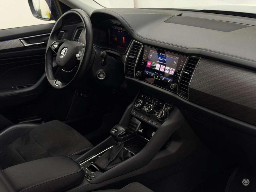 Zils Skoda Kodiaq 2023 Viļņa, ar dzinēja tilpumu 1.98 L un nobraukumu 95 tūkst. km par 34700 €, foto 15 vietnē AUTOMOTO.COM.LV