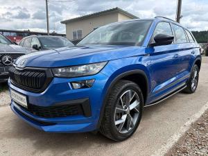 Zils Skoda Kodiaq 2023 Viļņa, ar dzinēja tilpumu 1.97 L un nobraukumu 216 tūkst. km par 25100 €, foto  vietnē AUTOMOTO.COM.LV
