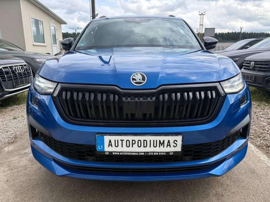 Zils Skoda Kodiaq 2023 Viļņa, ar dzinēja tilpumu 1.97 L un nobraukumu 216 tūkst. km par 25100 €, foto 5 vietnē AUTOMOTO.COM.LV