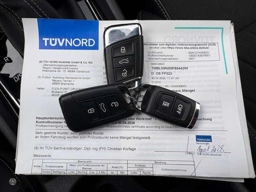 Zils Skoda Kodiaq 2023 Viļņa, ar dzinēja tilpumu 1.97 L un nobraukumu 216 tūkst. km par 25100 €, foto 34 vietnē AUTOMOTO.COM.LV
