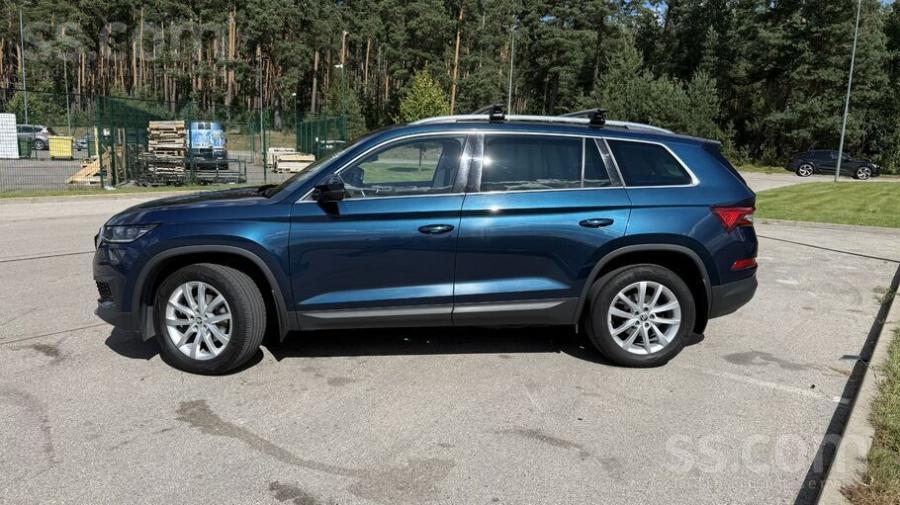 Синий Шкода Kodiaq 2023 в Рига, объемом двигателя 2.00 л и пробегом 79 тыс. км за 33800 €, фото 5 на AUTOMOTO.COM.LV