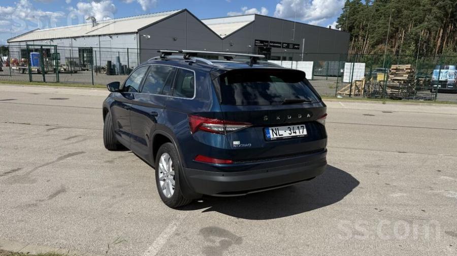 Синий Шкода Kodiaq 2023 в Рига, объемом двигателя 2.00 л и пробегом 79 тыс. км за 33800 €, фото 6 на AUTOMOTO.COM.LV