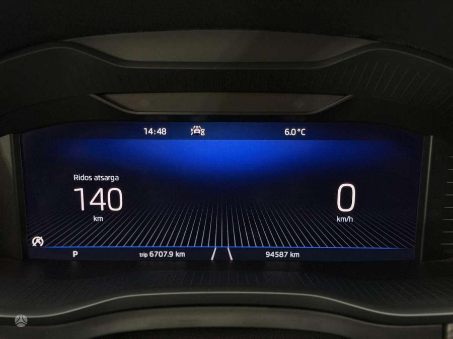 Blue Skoda Kodiaq 2023 in Vilnius, with an engine capacity of 1.98 L and mileage of 95 thousand km for 34400 €, photo 28 on AUTOMOTO.COM.LV