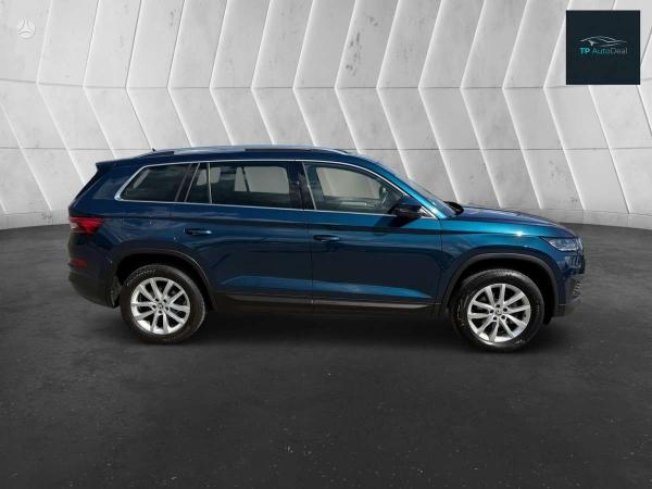 Blue Skoda Kodiaq 2023 in Kaunas, with an engine capacity of 1.97 L and mileage of 167 thousand km for 21100 €, photo 4 on AUTOMOTO.COM.LV