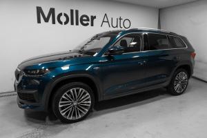 Blue Skoda Kodiaq 2023 in Vilnius, with an engine capacity of 2.00 L and mileage of 148 thousand km for 31950 €, photo 3 on AUTOMOTO.COM.LV