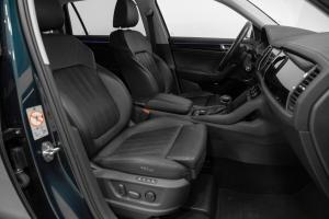 Blue Skoda Kodiaq 2023 in Vilnius, with an engine capacity of 2.00 L and mileage of 148 thousand km for 31950 €, photo 7 on AUTOMOTO.COM.LV