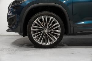 Blue Skoda Kodiaq 2023 in Vilnius, with an engine capacity of 2.00 L and mileage of 148 thousand km for 31950 €, photo 27 on AUTOMOTO.COM.LV