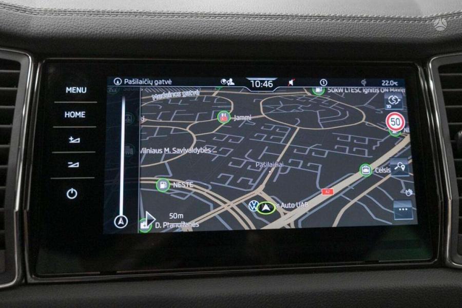 Синий Шкода Kodiaq 2023 в Вильнюс, объемом двигателя 2.00 л и пробегом 148 тыс. км за 31950 €, фото 13 на AUTOMOTO.COM.LV