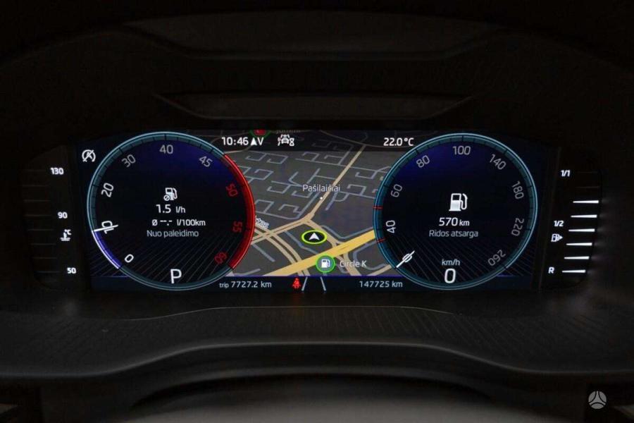 Синий Шкода Kodiaq 2023 в Вильнюс, объемом двигателя 2.00 л и пробегом 148 тыс. км за 31950 €, фото 17 на AUTOMOTO.COM.LV