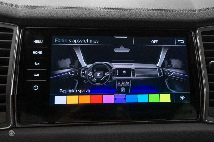 Синий Шкода Kodiaq 2023 в Вильнюс, объемом двигателя 2.00 л и пробегом 148 тыс. км за 31950 €, фото 23 на AUTOMOTO.COM.LV