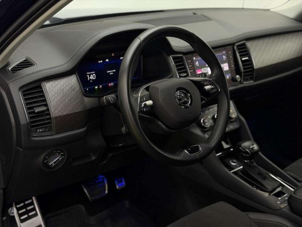 Синий Шкода Kodiaq 2023 в Вильнюс, объемом двигателя 1.98 л и пробегом 95 тыс. км за 34350 €, фото 9 на AUTOMOTO.COM.LV