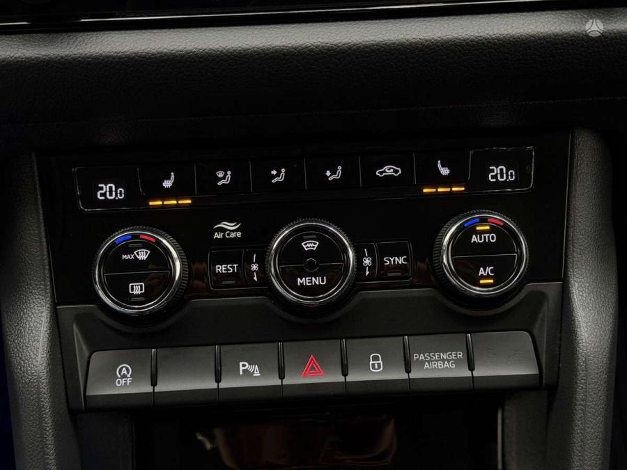 Синий Шкода Kodiaq 2023 в Вильнюс, объемом двигателя 1.98 л и пробегом 95 тыс. км за 34350 €, фото 21 на AUTOMOTO.COM.LV