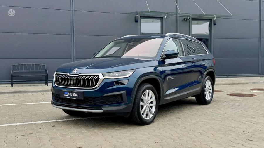 Zils Skoda Kodiaq 2023 Viļņa, ar dzinēja tilpumu 1.97 L un nobraukumu 189 tūkst. km par 25300 €, foto 1 vietnē AUTOMOTO.COM.LV