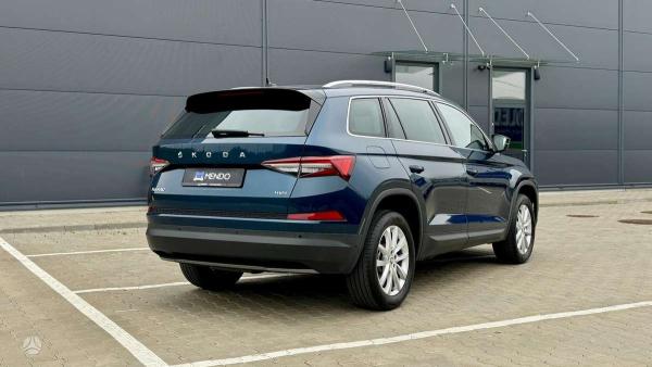 Blue Skoda Kodiaq 2023 in Vilnius, with an engine capacity of 1.97 L and mileage of 189 thousand km for 25300 €, photo 3 on AUTOMOTO.COM.LV