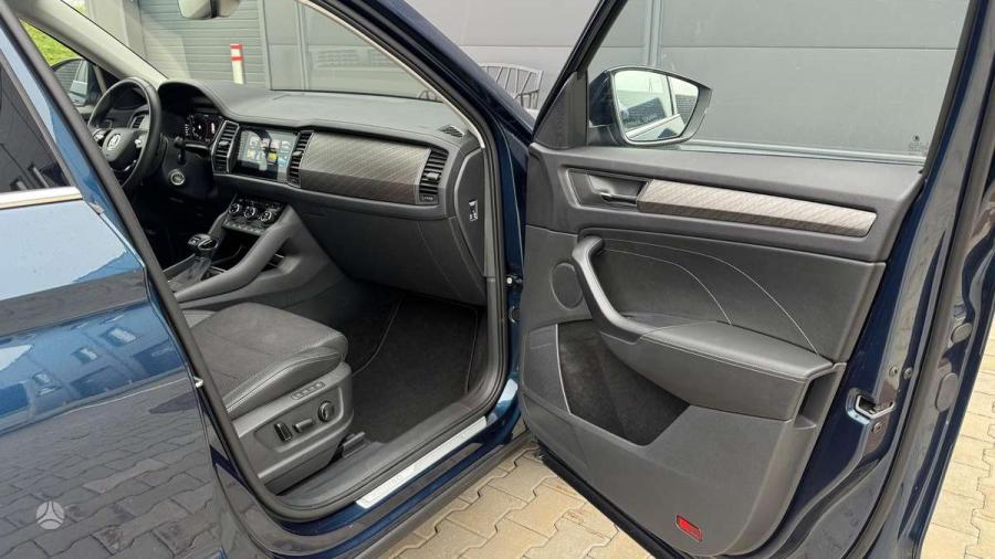 Zils Skoda Kodiaq 2023 Viļņa, ar dzinēja tilpumu 1.97 L un nobraukumu 189 tūkst. km par 25300 €, foto 23 vietnē AUTOMOTO.COM.LV