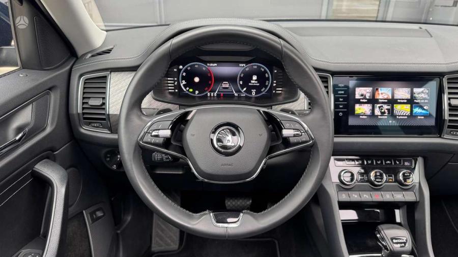 Zils Skoda Kodiaq 2023 Viļņa, ar dzinēja tilpumu 1.97 L un nobraukumu 189 tūkst. km par 25300 €, foto 26 vietnē AUTOMOTO.COM.LV