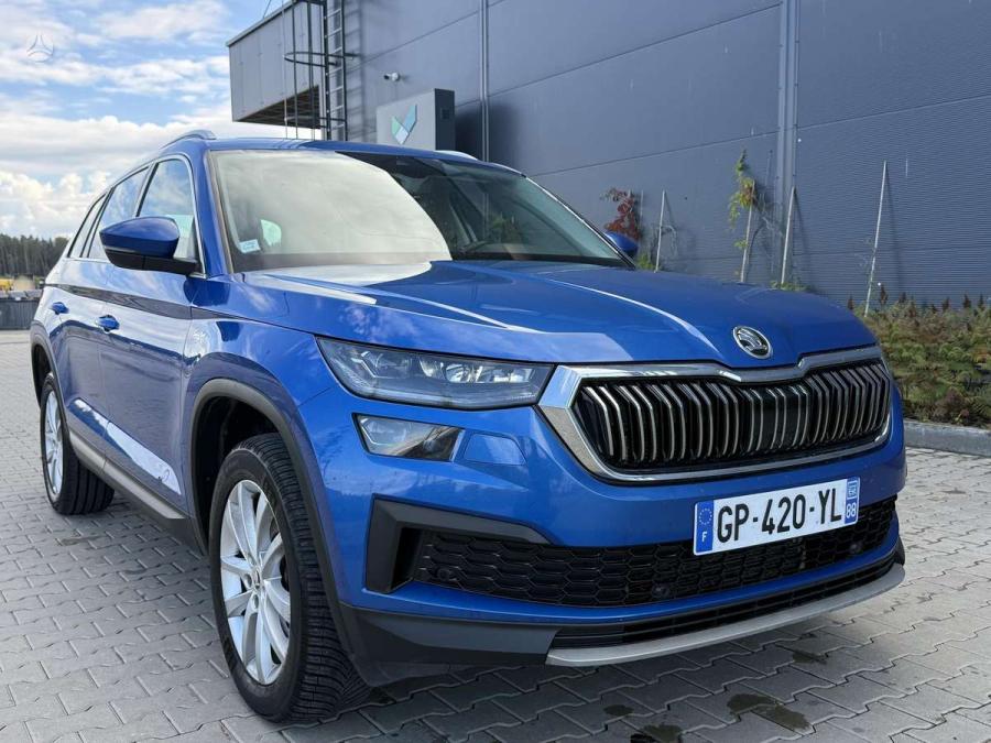 Синий Шкода Kodiaq 2023 в Вильнюс, объемом двигателя 2.00 л и пробегом 237 тыс. км за 16700 €, фото 3 на AUTOMOTO.COM.LV