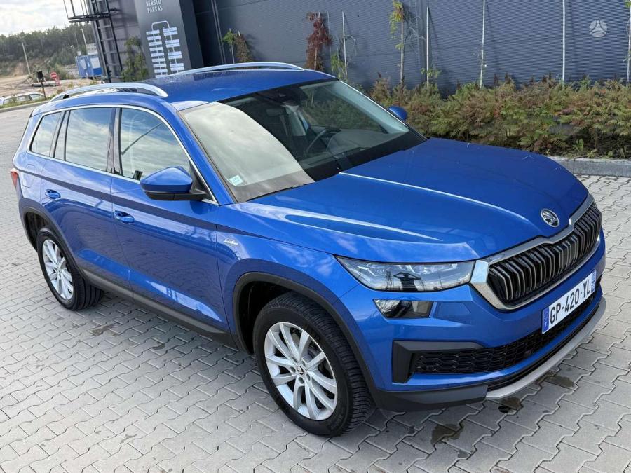 Синий Шкода Kodiaq 2023 в Вильнюс, объемом двигателя 2.00 л и пробегом 237 тыс. км за 16700 €, фото 5 на AUTOMOTO.COM.LV