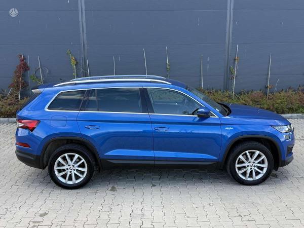 Blue Skoda Kodiaq 2023 in Vilnius, with an engine capacity of 2.00 L and mileage of 237 thousand km for 16700 €, photo 7 on AUTOMOTO.COM.LV