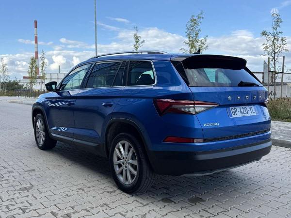 Blue Skoda Kodiaq 2023 in Vilnius, with an engine capacity of 2.00 L and mileage of 237 thousand km for 16700 €, photo 8 on AUTOMOTO.COM.LV