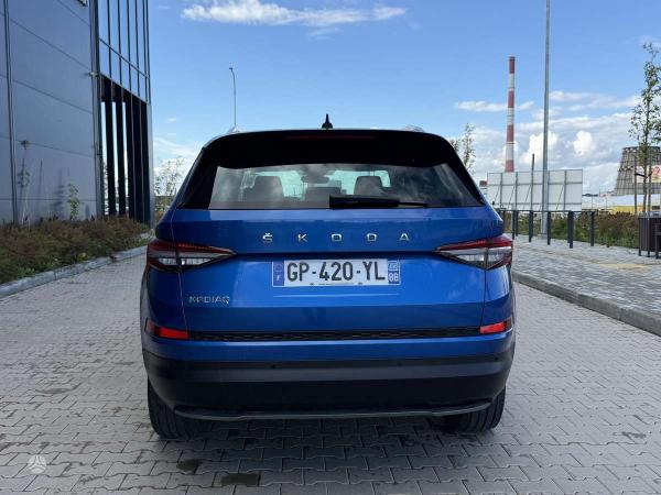 Blue Skoda Kodiaq 2023 in Vilnius, with an engine capacity of 2.00 L and mileage of 237 thousand km for 16700 €, photo 9 on AUTOMOTO.COM.LV