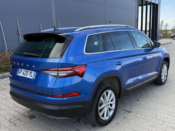 Blue Skoda Kodiaq 2023 in Vilnius, with an engine capacity of 2.00 L and mileage of 237 thousand km for 16700 €, photo 10 on AUTOMOTO.COM.LV