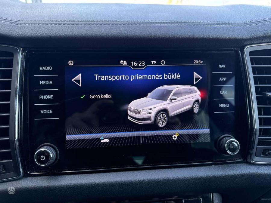 Синий Шкода Kodiaq 2023 в Вильнюс, объемом двигателя 2.00 л и пробегом 237 тыс. км за 16700 €, фото 27 на AUTOMOTO.COM.LV