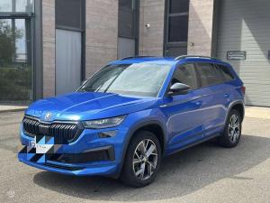 Синий Шкода Kodiaq 2023 в Каунас, объемом двигателя 1.97 л и пробегом 385 тыс. км за 18999 €, фото  на AUTOMOTO.COM.LV