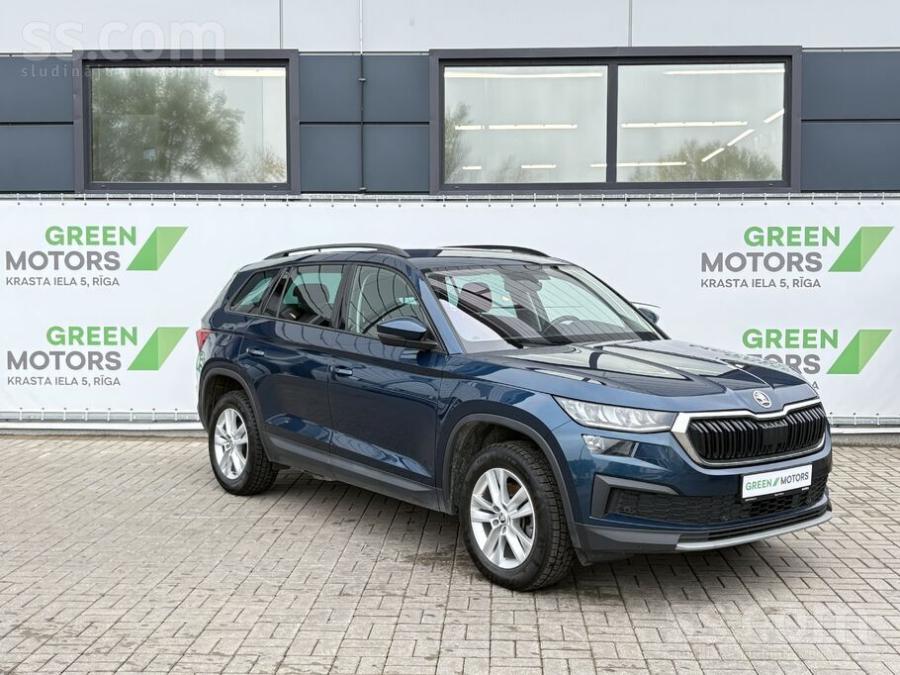 Blue Skoda Kodiaq 2023 in Riga, with an engine capacity of 2.00 L and mileage of 183 thousand km for 22900 €, photo 3 on AUTOMOTO.COM.LV