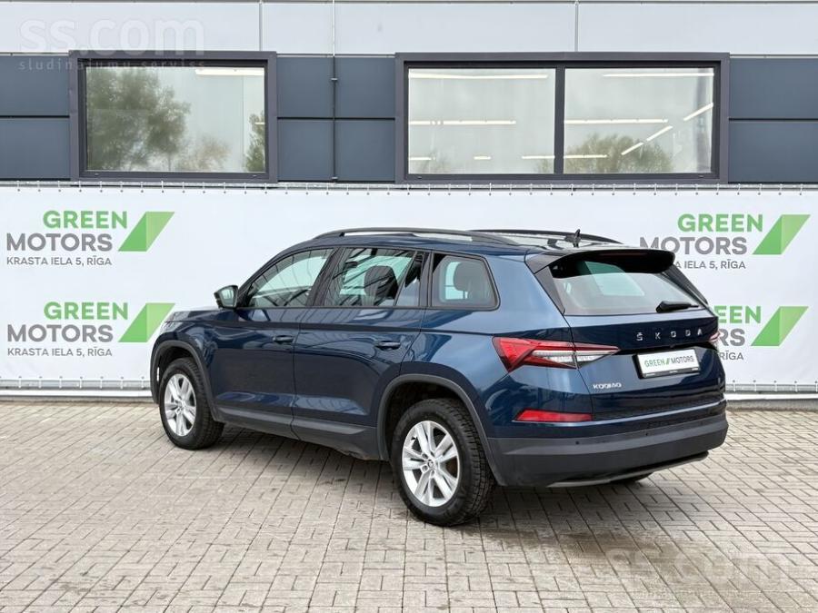 Blue Skoda Kodiaq 2023 in Riga, with an engine capacity of 2.00 L and mileage of 183 thousand km for 22900 €, photo 4 on AUTOMOTO.COM.LV