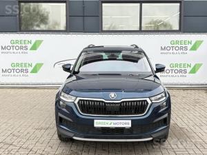 Blue Skoda Kodiaq 2023 in Riga, with an engine capacity of 2.00 L and mileage of 183 thousand km for 22900 €, photo 8 on AUTOMOTO.COM.LV