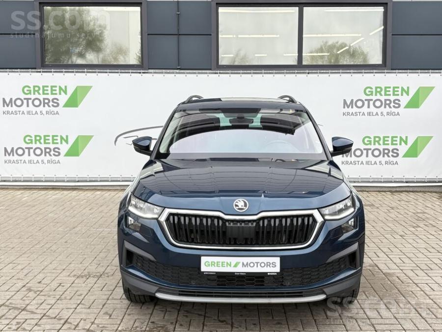 Blue Skoda Kodiaq 2023 in Riga, with an engine capacity of 2.00 L and mileage of 183 thousand km for 22900 €, photo 8 on AUTOMOTO.COM.LV
