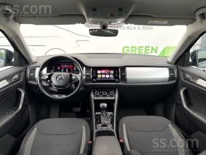 Blue Skoda Kodiaq 2023 in Riga, with an engine capacity of 2.00 L and mileage of 183 thousand km for 22900 €, photo 10 on AUTOMOTO.COM.LV