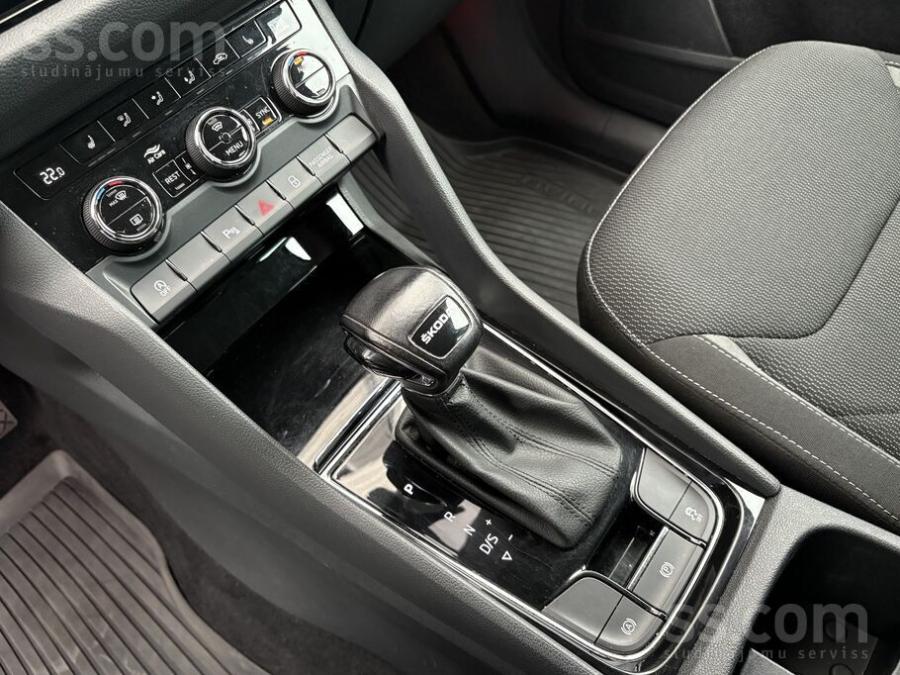 Blue Skoda Kodiaq 2023 in Riga, with an engine capacity of 2.00 L and mileage of 183 thousand km for 22900 €, photo 20 on AUTOMOTO.COM.LV
