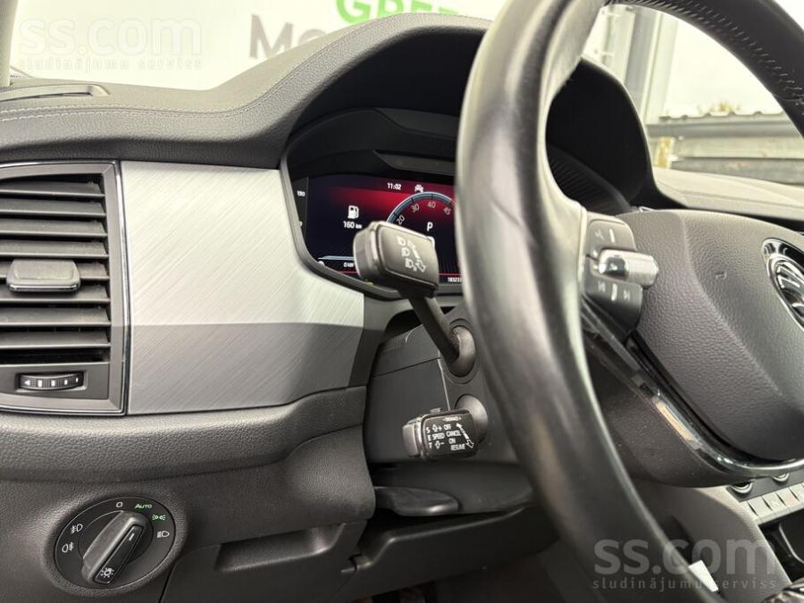 Blue Skoda Kodiaq 2023 in Riga, with an engine capacity of 2.00 L and mileage of 183 thousand km for 22900 €, photo 22 on AUTOMOTO.COM.LV