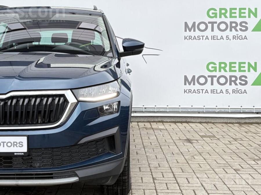 Blue Skoda Kodiaq 2023 in Riga, with an engine capacity of 2.00 L and mileage of 183 thousand km for 22900 €, photo 35 on AUTOMOTO.COM.LV