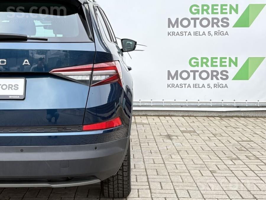 Blue Skoda Kodiaq 2023 in Riga, with an engine capacity of 2.00 L and mileage of 183 thousand km for 22900 €, photo 36 on AUTOMOTO.COM.LV